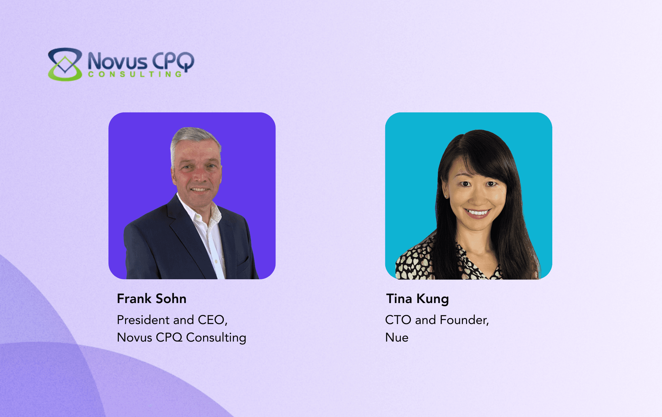 Tina Kung Talks CPQ Innovation with Frank Sohn